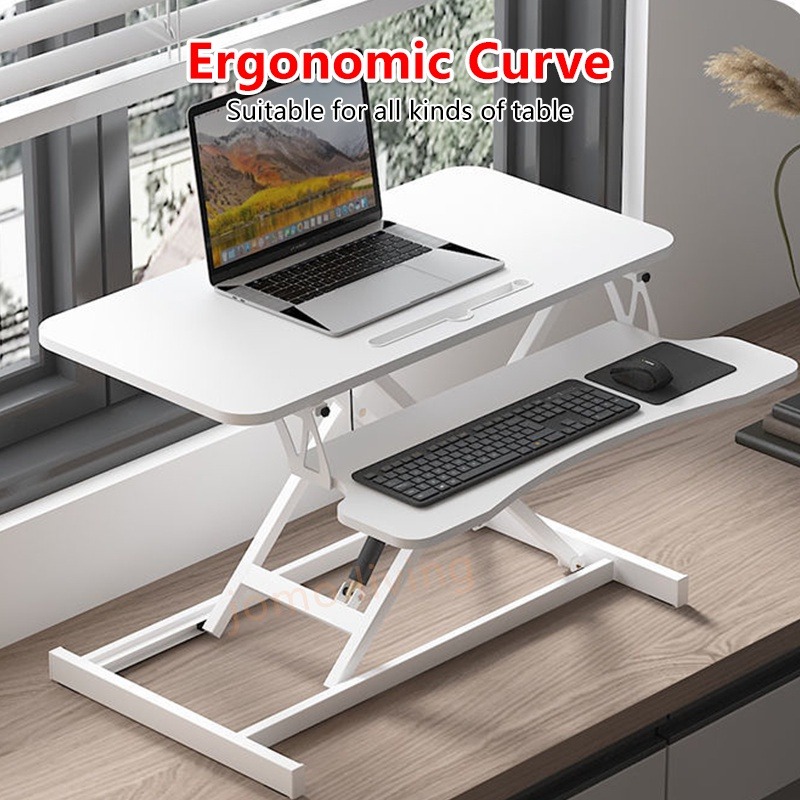 Ergonomic Standing Desk Converter Lifting Laptop table Computer Table ...