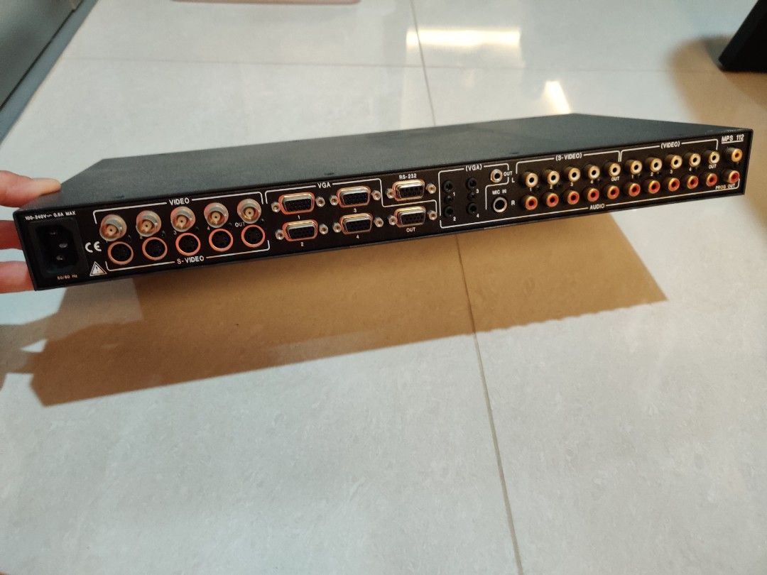Extron audio video mic switcher, Audio, Other Audio Equipment on Carousell