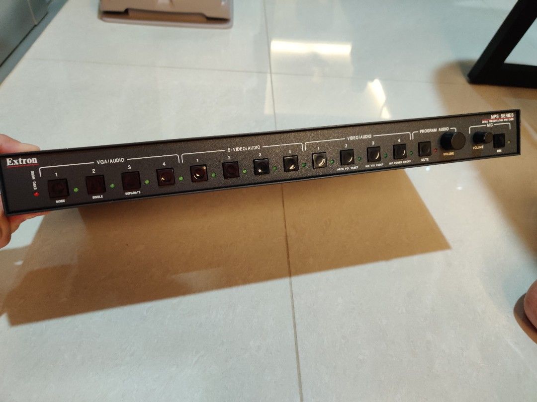 Extron audio video mic switcher, Audio, Other Audio Equipment on Carousell