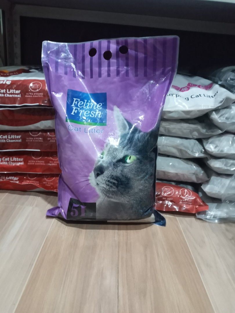 FELINE FRESH 5L LEMONGRASS, FELINE FRESH 5L LAVANDER, FELINE FRESH 5L ...