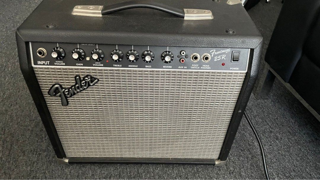 Fender Frontman 25R Electric Guitar Amp, Hobbies & Toys, Music & Media ...