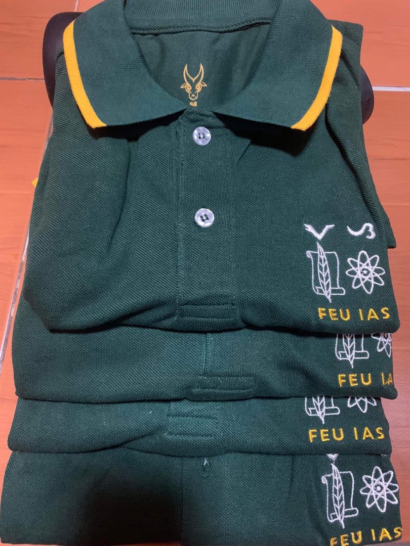 Feu Ias Instipolo Green, Men's Fashion, Tops & Sets, Tshirts & Polo ...