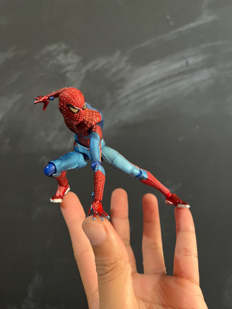 Figma Amazing Spider-Man and Marvel Legends Movie Venom Set on Carousell