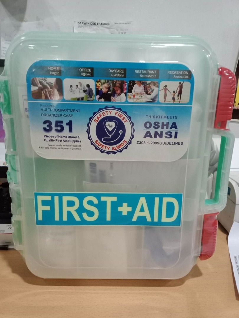 FIRST AID KIT (351PCS) on Carousell