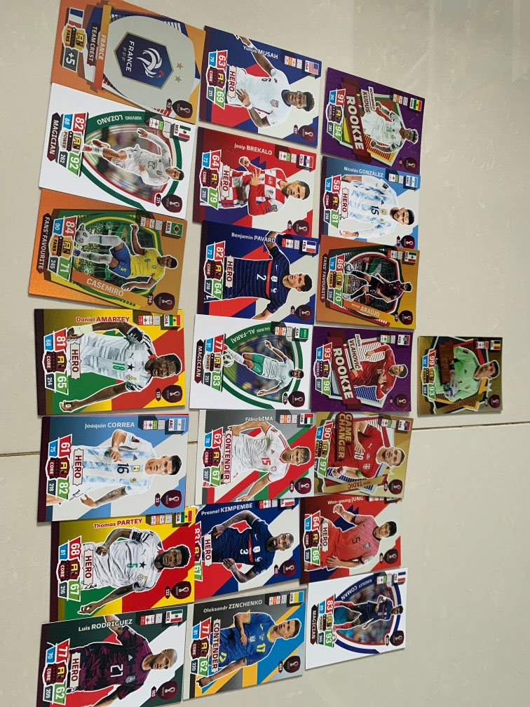 football cards, Hobbies & Toys, Toys & Games on Carousell