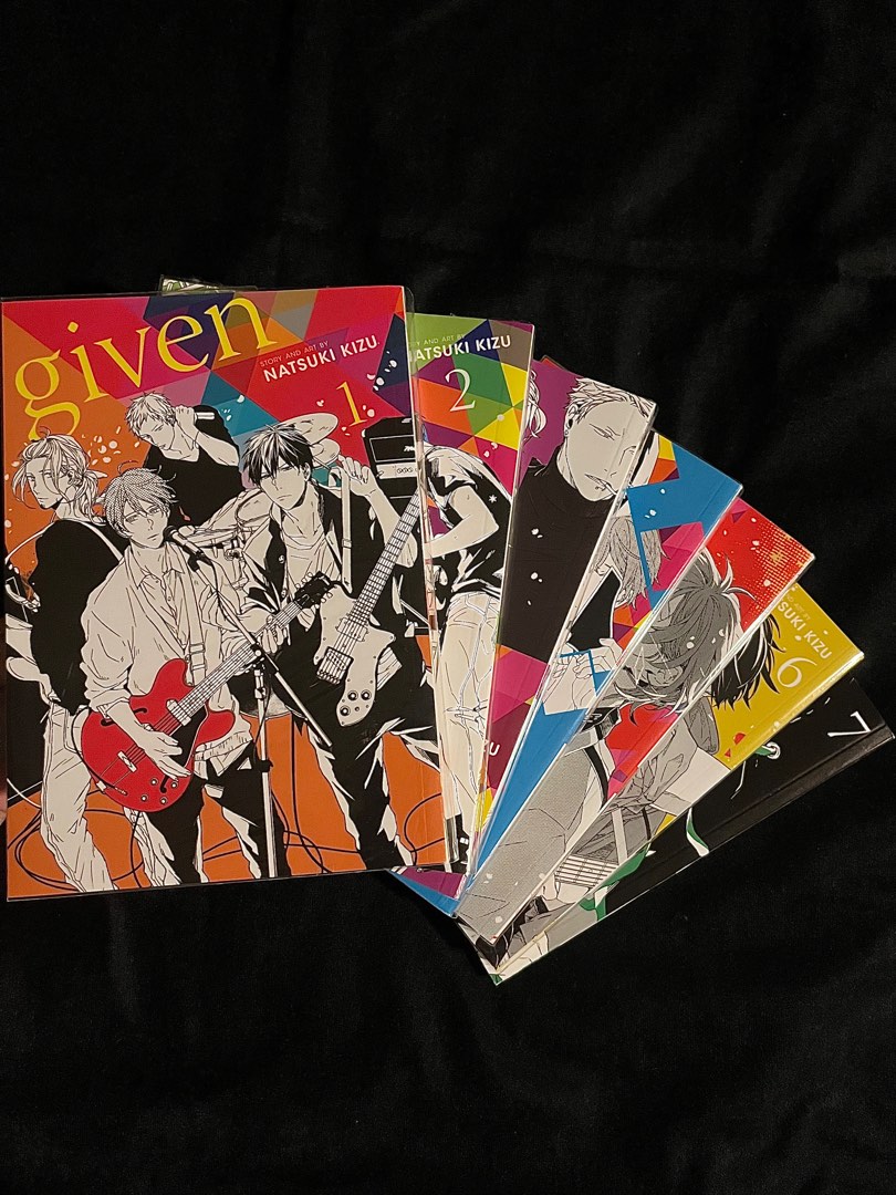 Given Manga by Natsuki Kizu BL, Hobbies & Toys, Books & Magazines, Comics & Manga on Carousell