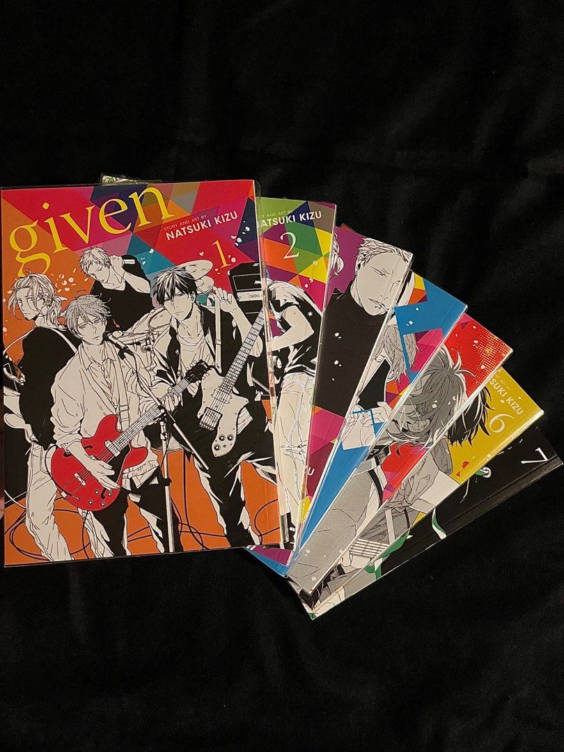 Given Manga by Natsuki Kizu BL, Hobbies & Toys, Books & Magazines, Comics & Manga on Carousell