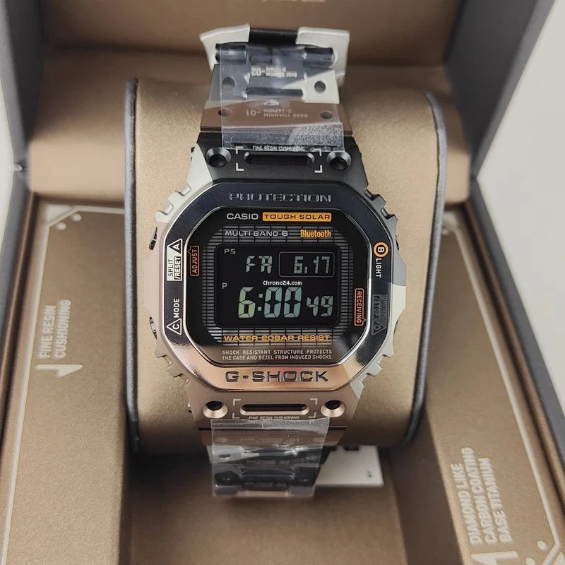 G-Shock Titanium Camo GMW-B5000TVB-1, Men's Fashion, Watches ...