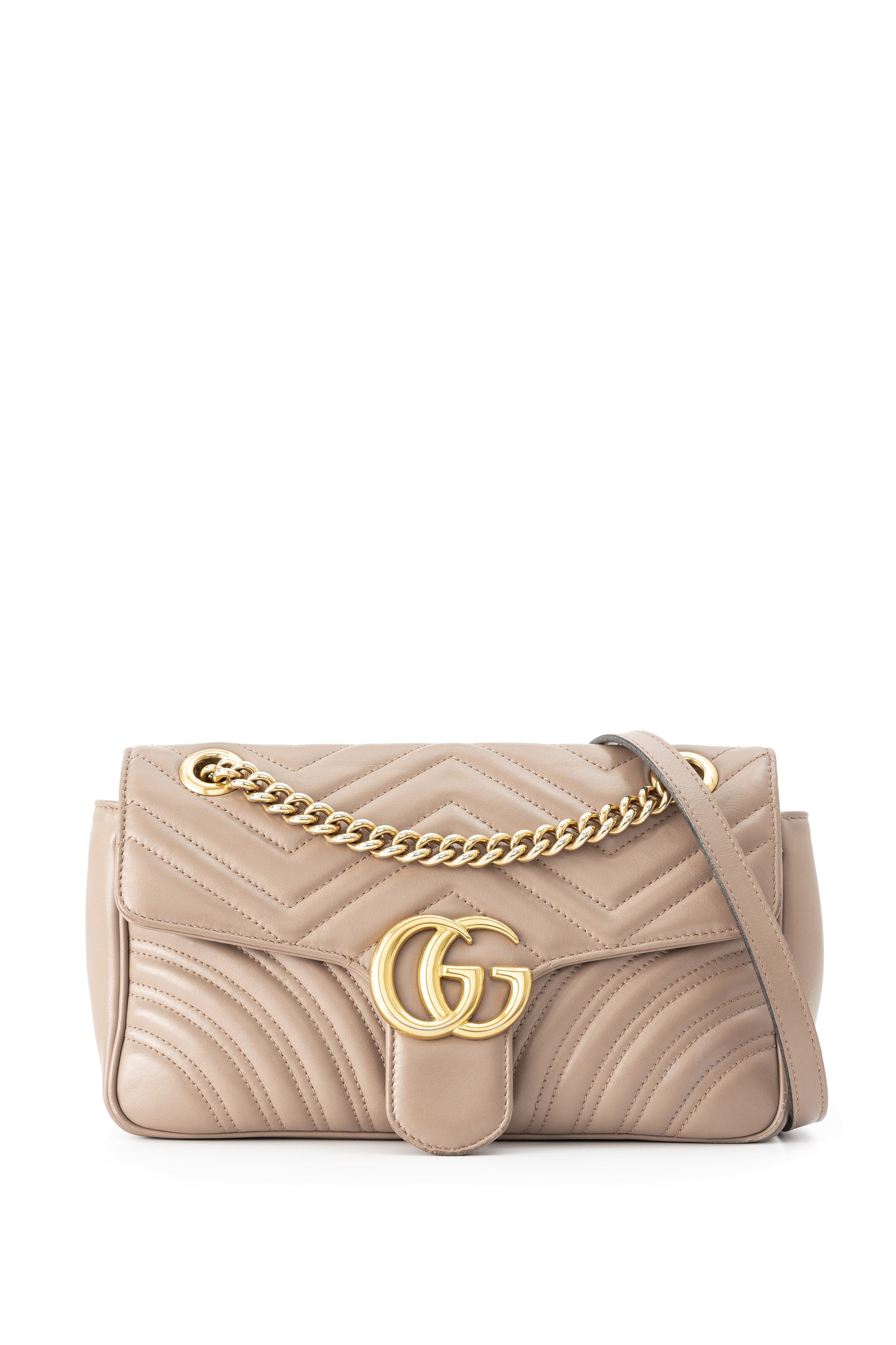 Gucci GG Marmont Leather Beige oxluxe, Luxury, Bags & Wallets on Carousell