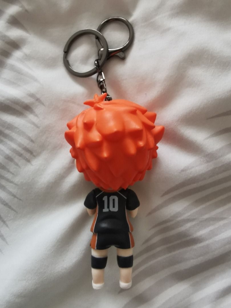 Haikyu!! Haikyuu Volleyball Figurine Keychain Shoyo Hinata Kei ...
