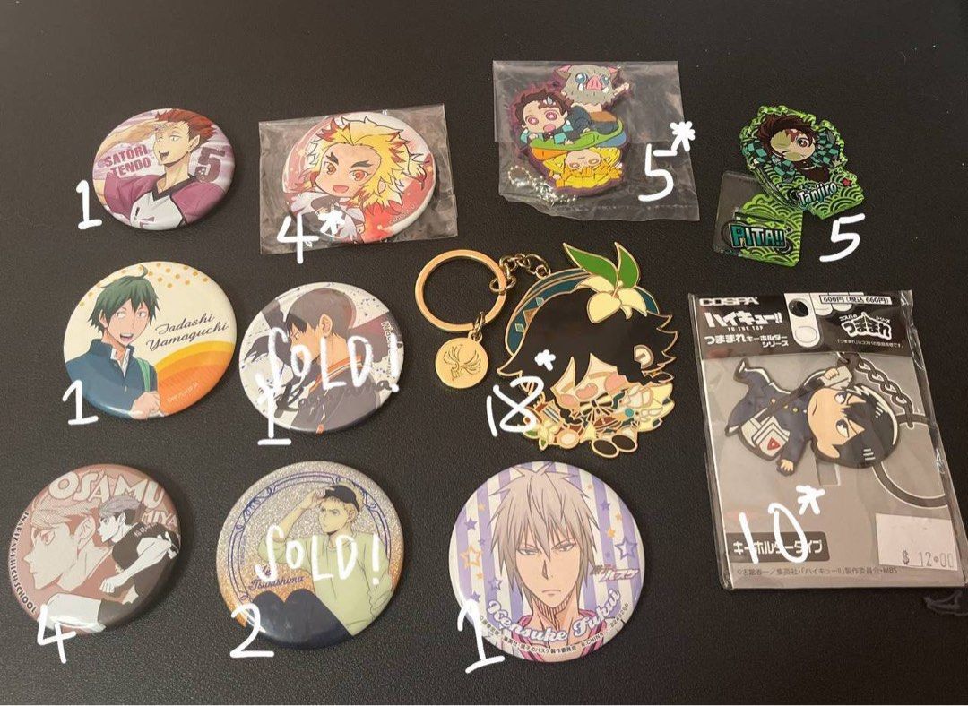 haikyuu kny genshin merch, Hobbies & Toys, Memorabilia & Collectibles ...