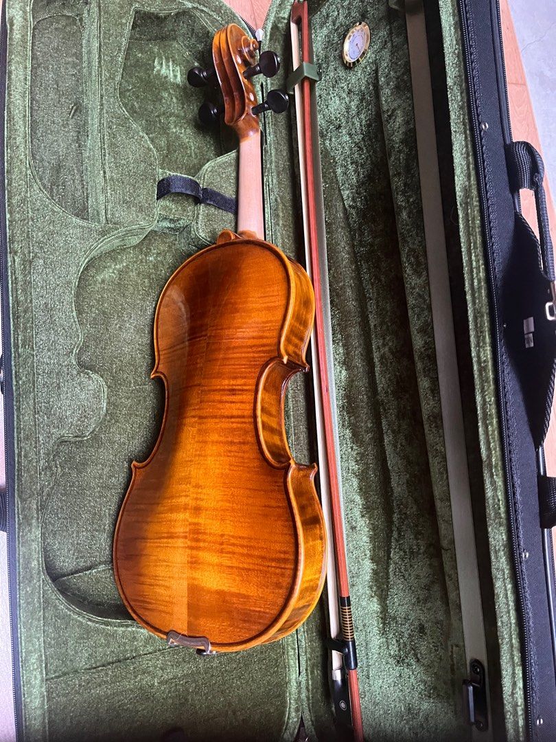 (Sold) Handmade advanced violin 4/4 size, Hobbies & Toys, Music & Media ...