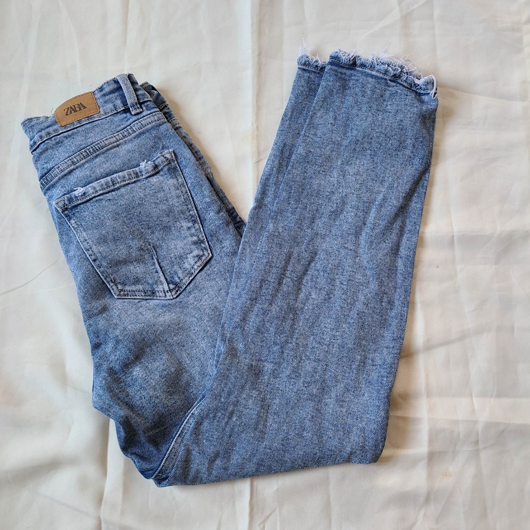 HARD DENIM JEANS (25-26), Men's Fashion, Bottoms, Jeans on Carousell