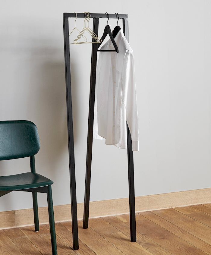 HAY Loop Stand Hall, Black Clothes Rack, Furniture & Home Living ...