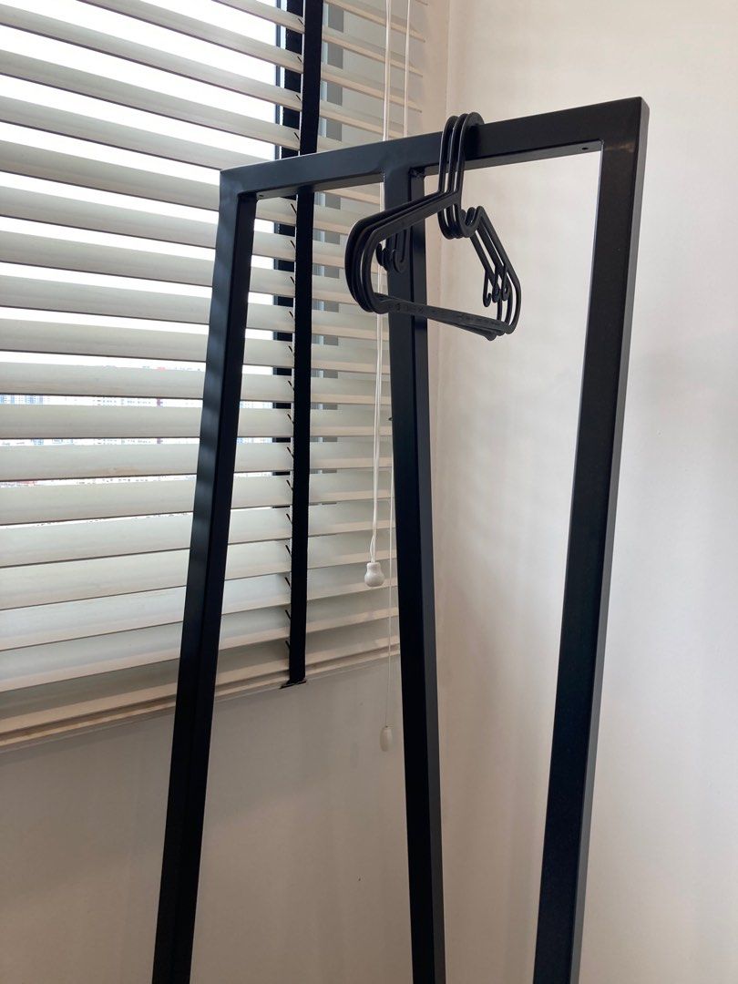 HAY Loop Stand Hall, Black Clothes Rack, Furniture & Home Living ...