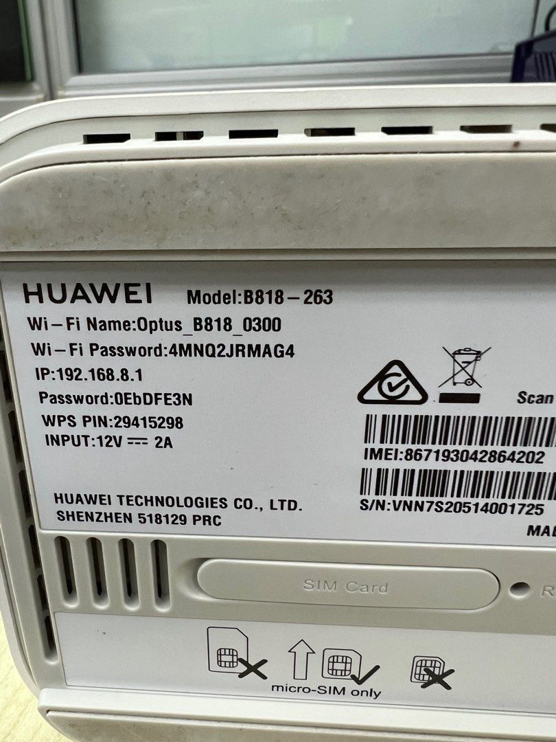Huawei B818 -263 modem wifi, Computers & Tech, Parts & Accessories ... Huawei B818 -263 modem wifi, Computers & Tech, Parts & Accessories ...