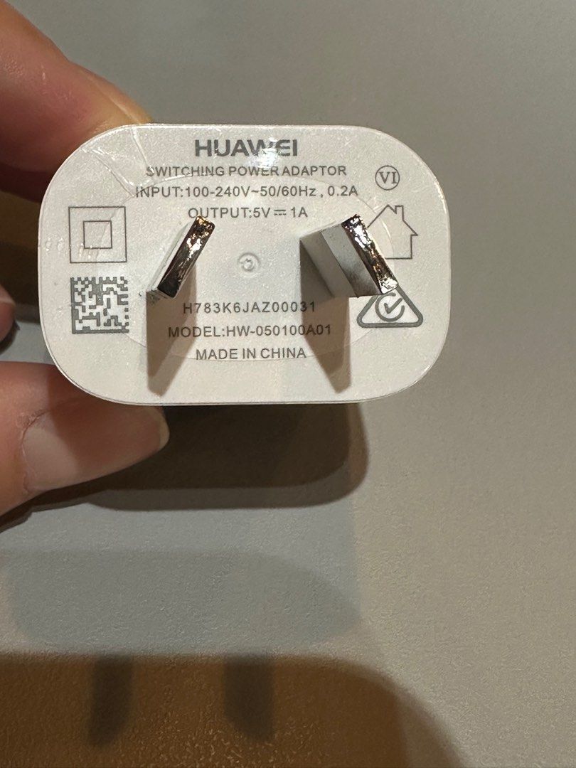 Huawei USB charger (2 pin Australia), Mobile Phones & Gadgets, Mobile ...