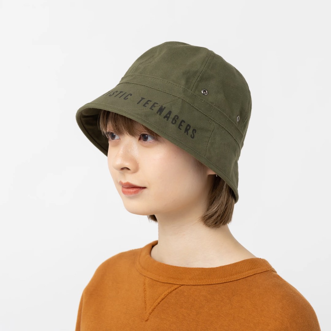 HUMAN MADE ROUND BUCKET HAT, Men's Fashion, Watches & Accessories, Caps ...