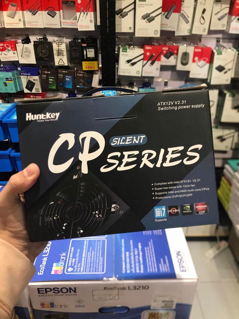 Huntkey 600W Silent CP Series Switching Power Supply PSU CP6000, Computers & Tech, Parts ...