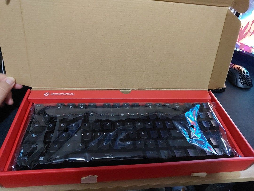 HyperX Alloy Origins Core TKL Mechanical Gaming Keyboard Red Linear ...