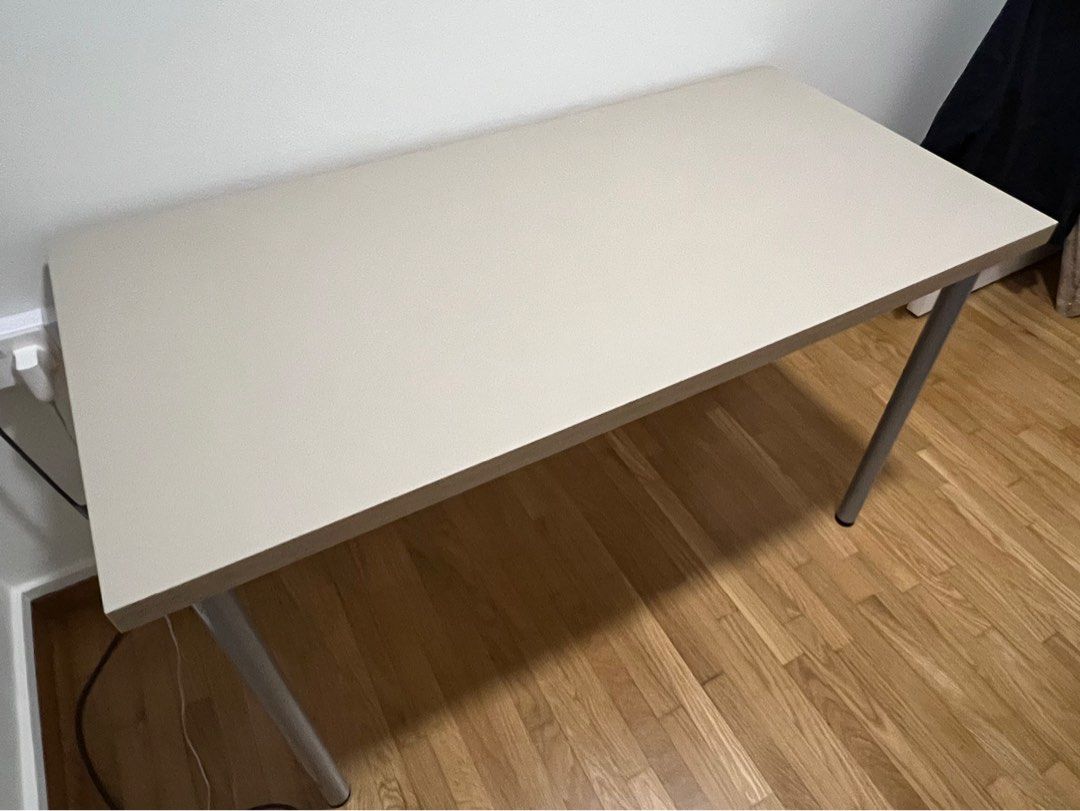 IKEA LINNMON table 120cm x 60cm, Furniture & Home Living, Furniture ...