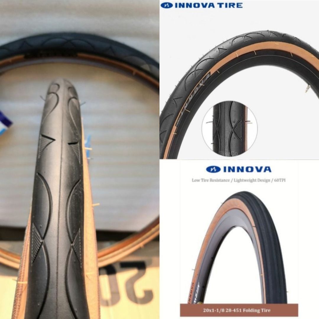 Innova Tyres 20 Inch 1-3/8 Tyres for 451 Wheelsets, Sports Equipment ...