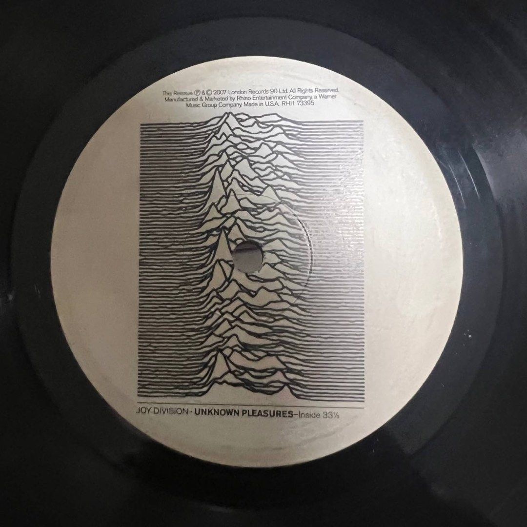 Joy Division - Unknown Pleasures (2007 Remastered US Pressing Vinyl Record), Hobbies & Toys ...
