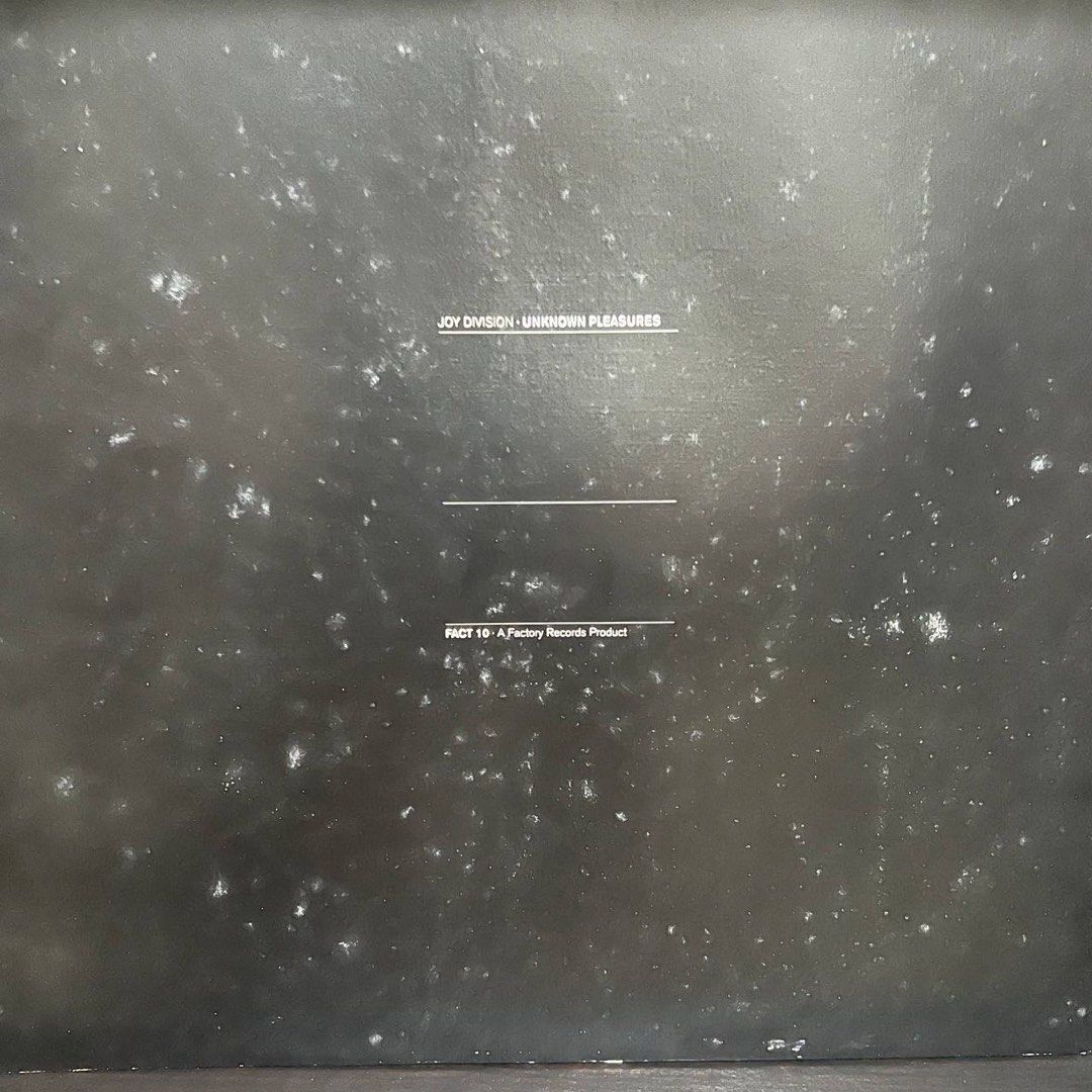 Joy Division - Unknown Pleasures (2007 Remastered US Pressing Vinyl Record), Hobbies & Toys ...