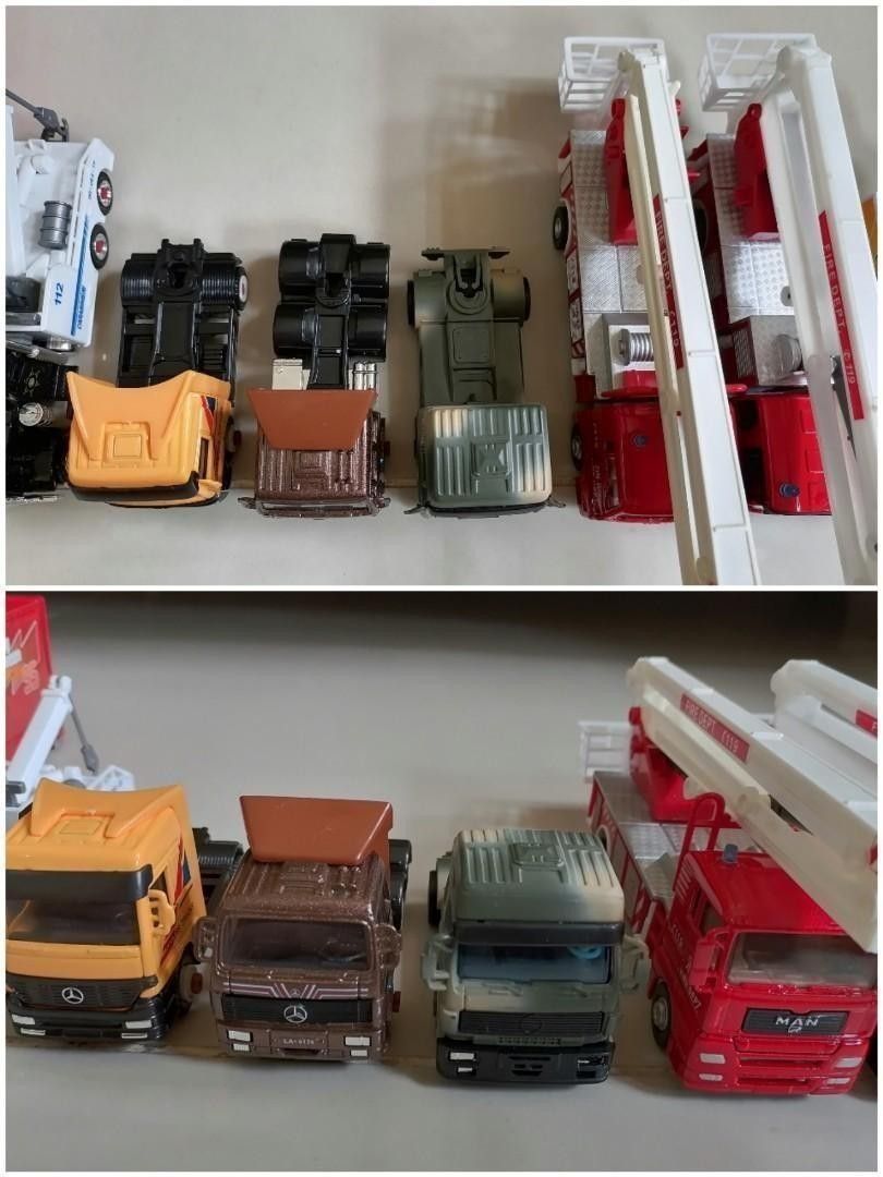 JoyCity 1/60 Look-Like Mercedes-Benz ACTROS 2x4 - Camouflage Green ...