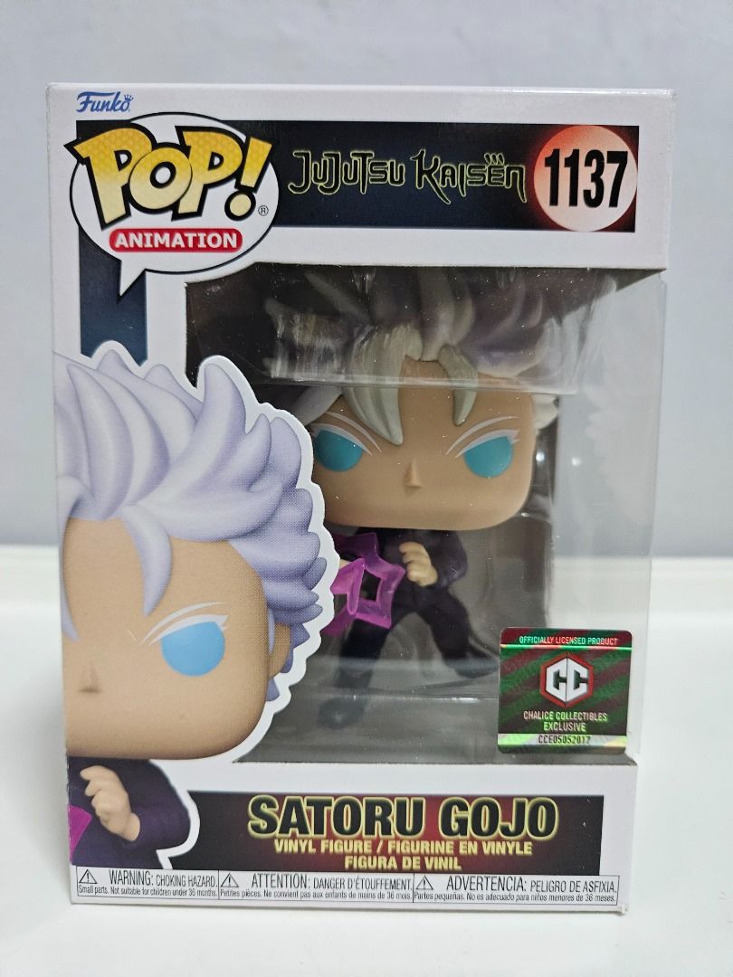 Jujutsu Kaisen Funko Pop - Gojo Satoru Purple (Chalice Exclusive ...