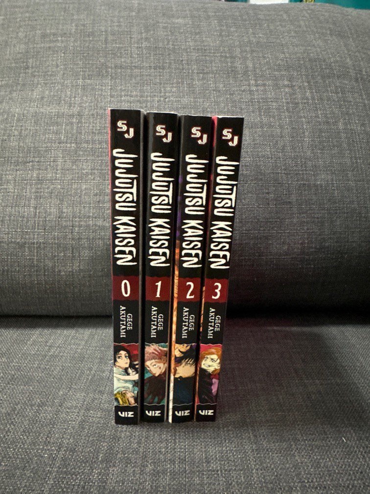 Jujutsu Kaisen (JJK) manga Vol 0-3, Hobbies & Toys, Books & Magazines ...