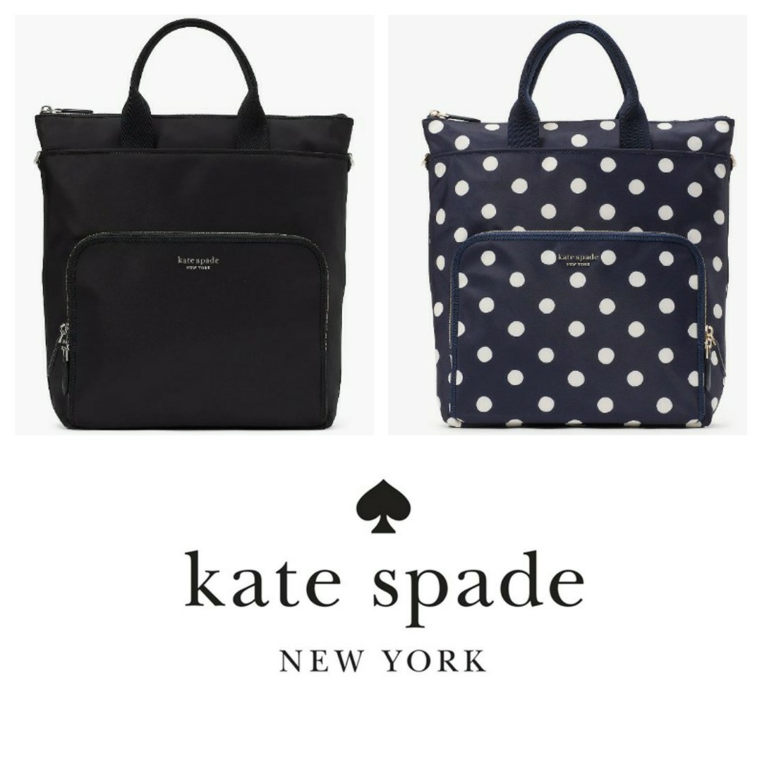 KATE SPADE Little Better Sam Convertible Backpack, Women's Fashion ...