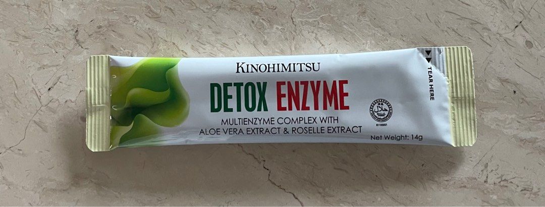 Kinohimitsu Detox Enzyme (20 sachets), Health & Nutrition, Health ...