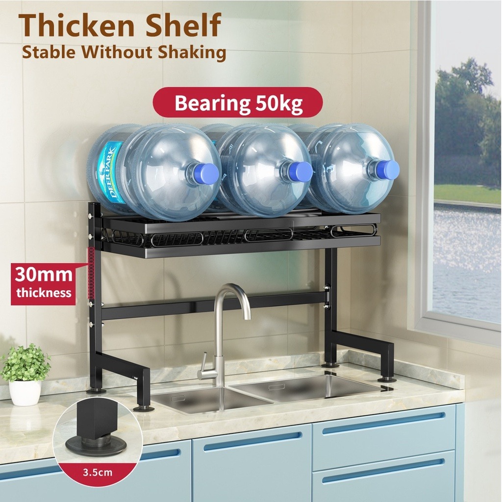Kitchen Sink Rack Sink Dish Rack Sink Shelf Kitchen Storage Rack ...