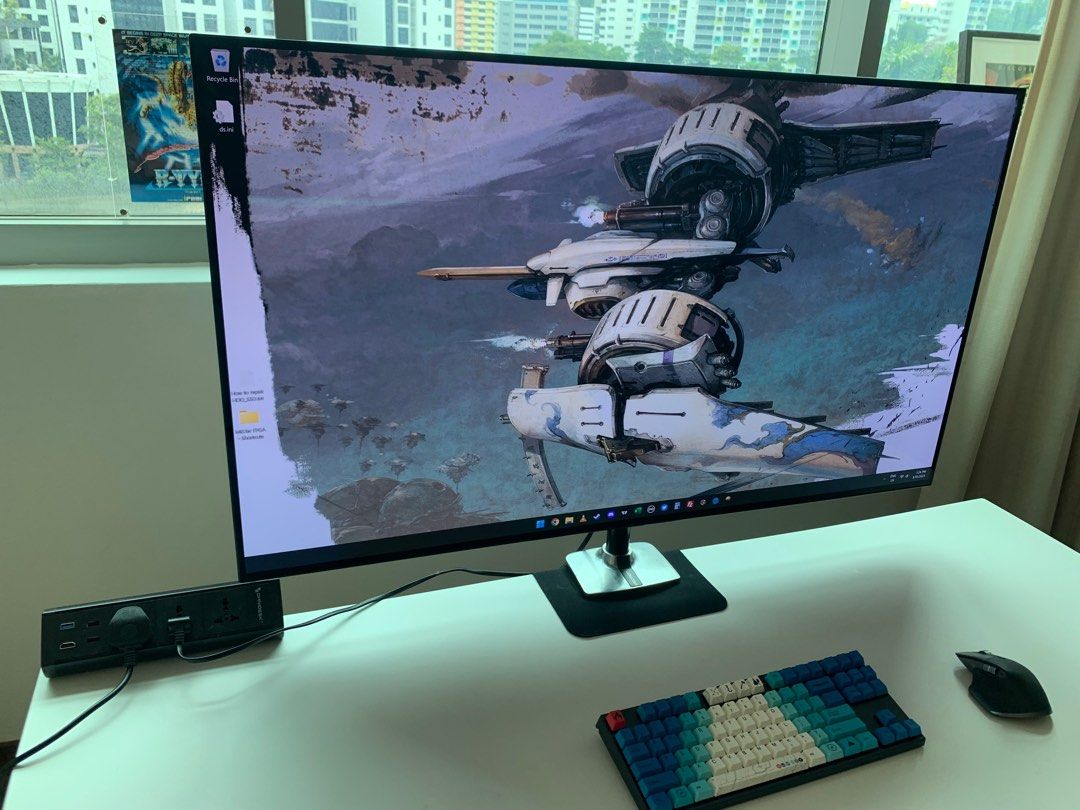 LG OLED TV 48CX 4k + Ergotron LX + Vesa mount adapter, TV & Home ...