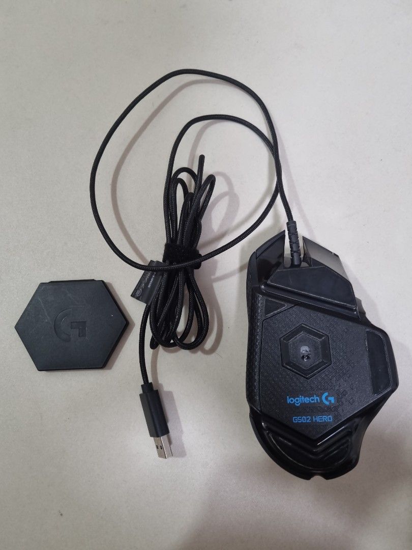 Logitech G502 Hero (w/ freebies), Computers & Tech, Parts & Accessories ...