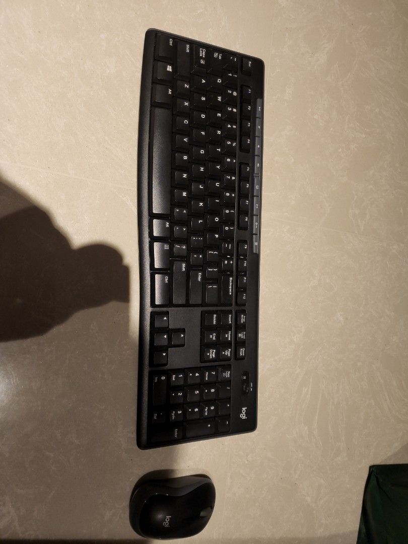 Logitech K270 mouse and keyboard, Computers & Tech, Parts & Accessories, Computer Keyboard on ...