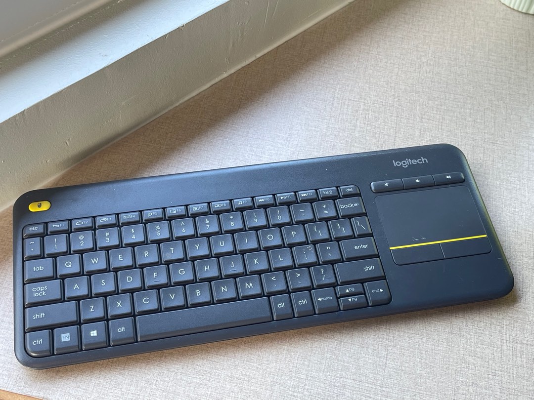 Logitech Wireless Keyboard Plus Trackpad on Carousell