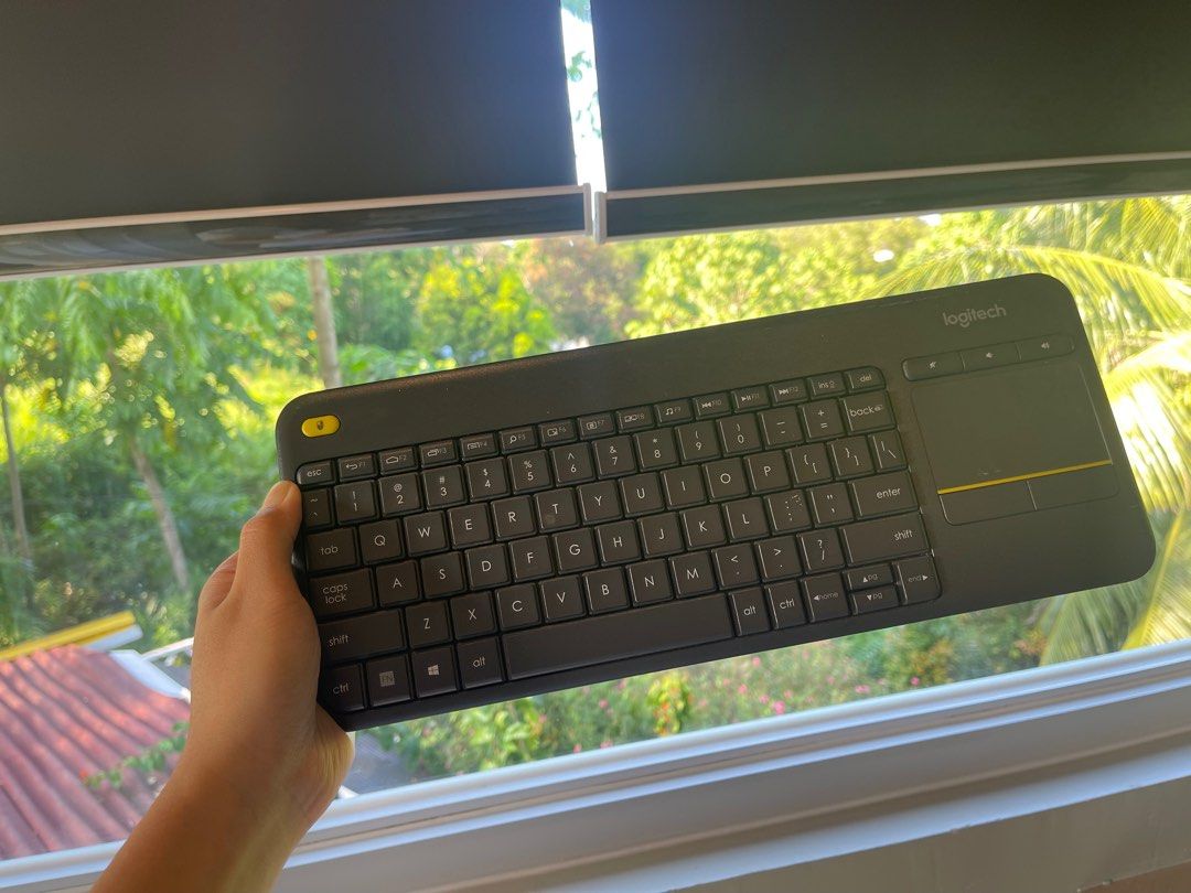 Logitech Wireless Keyboard Plus Trackpad on Carousell