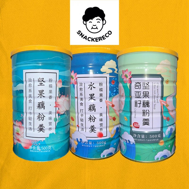 Lotus Root Starch Powder Chia Seed/Fruits/Nuts 坚果藕粉, Food & Drinks ...