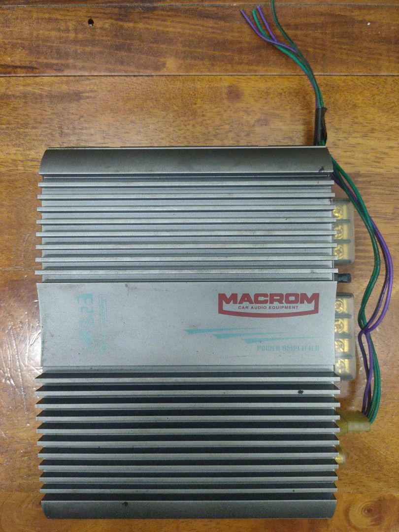 Macrom 2-channel Amplifier, Audio, Soundbars, Speakers & Amplifiers on ...