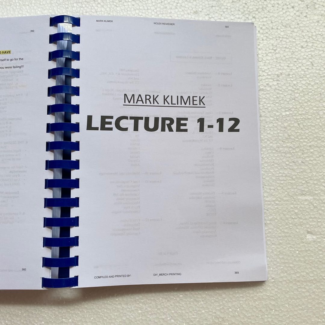 Mark Klimek NCLEX reviewer, Hobbies & Toys, Books & Magazines ...