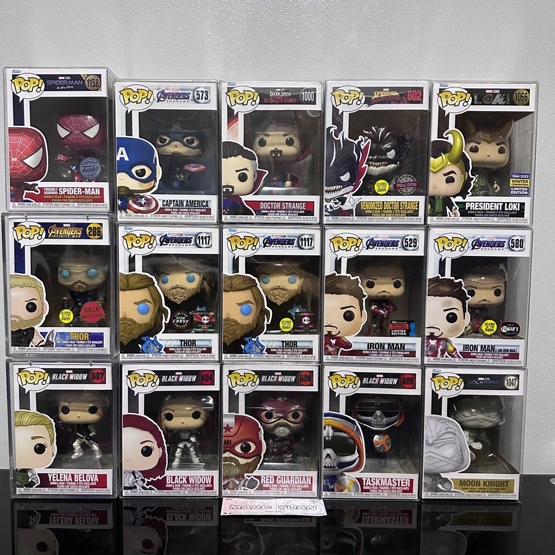 Marvel Funko pops, Hobbies & Toys, Toys & Games on Carousell