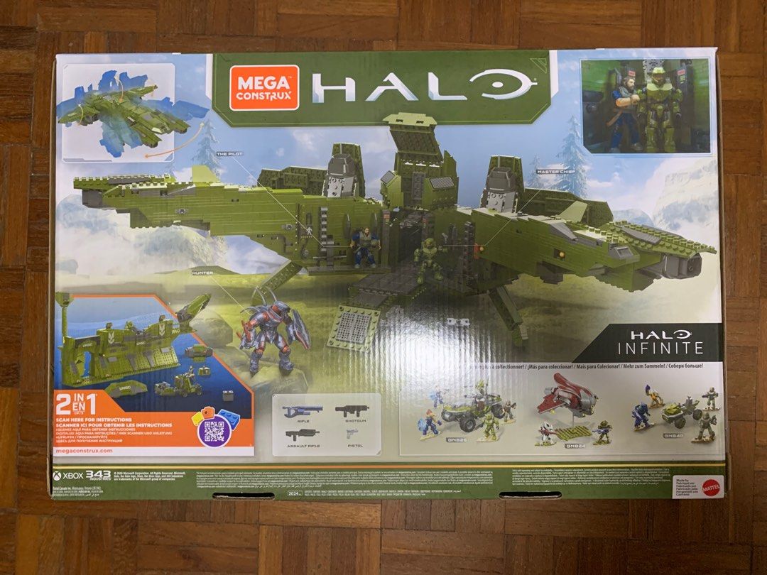 MEGA HALO INFINITE PELICAN INBOUND, Hobbies & Toys, Toys & Games on ...