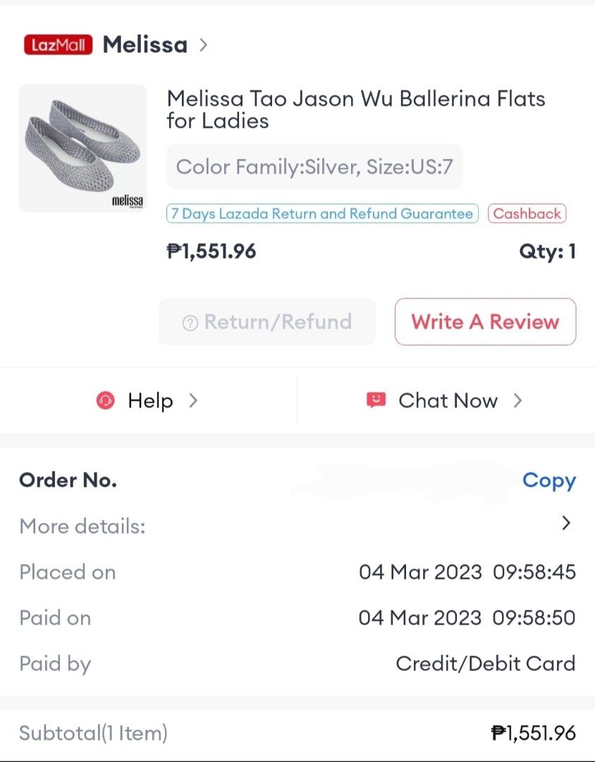 Melissa Brand new on Carousell
