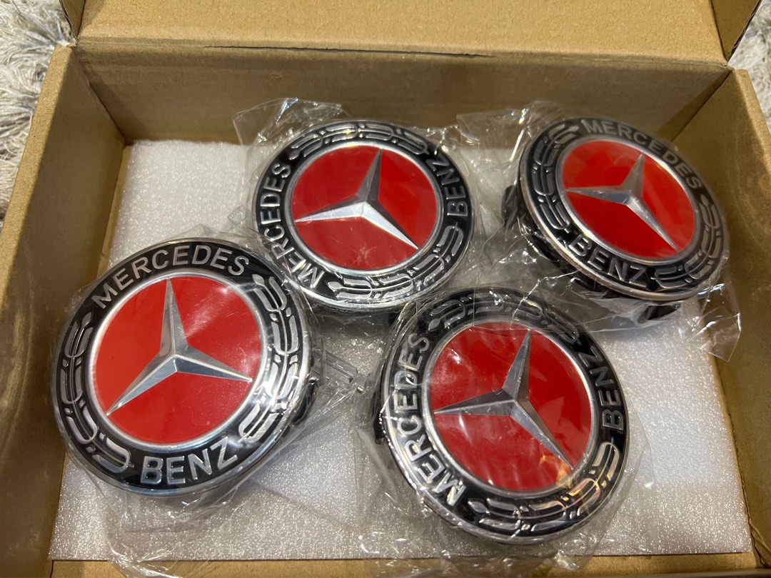 Mercedes-Benz Wheel Cap, Car Accessories, Tyres & Rims on Carousell