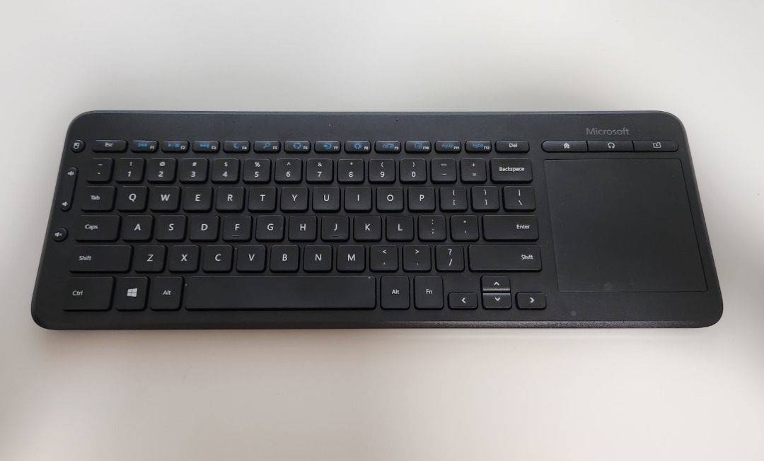 Microsoft All-In-One Media Keyboard with Touchpad, Computers & Tech ...