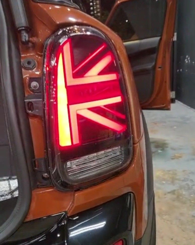 MINI Cooper F60 Countryman UK flag tailight, Car Accessories ...