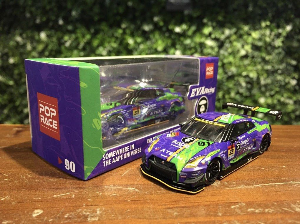 Mini GT GTR R35 POP RACE EVA1號機 X Aape R35, 興趣及遊戲, 玩具 & 遊戲類 - Carousell