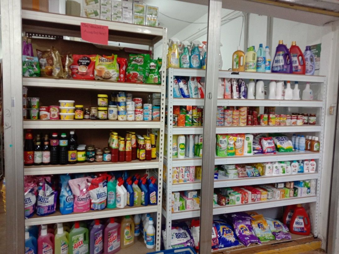 Mini mart racks and shelves, Furniture & Home Living, Furniture ...